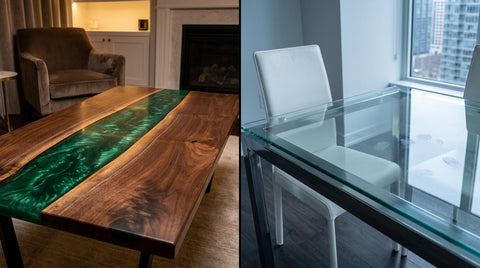 Epoxy Resin vs. Traditional Glass Table Tops In-Depth Review: The Ulti ...