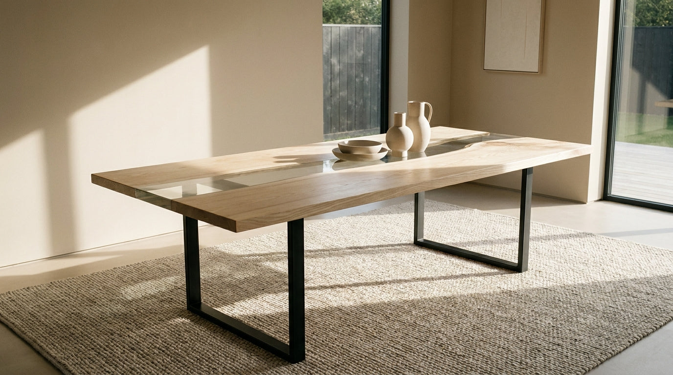2026 Minimalist Transparent Resin Table Aesthetic Trends: Why Local Bu ...